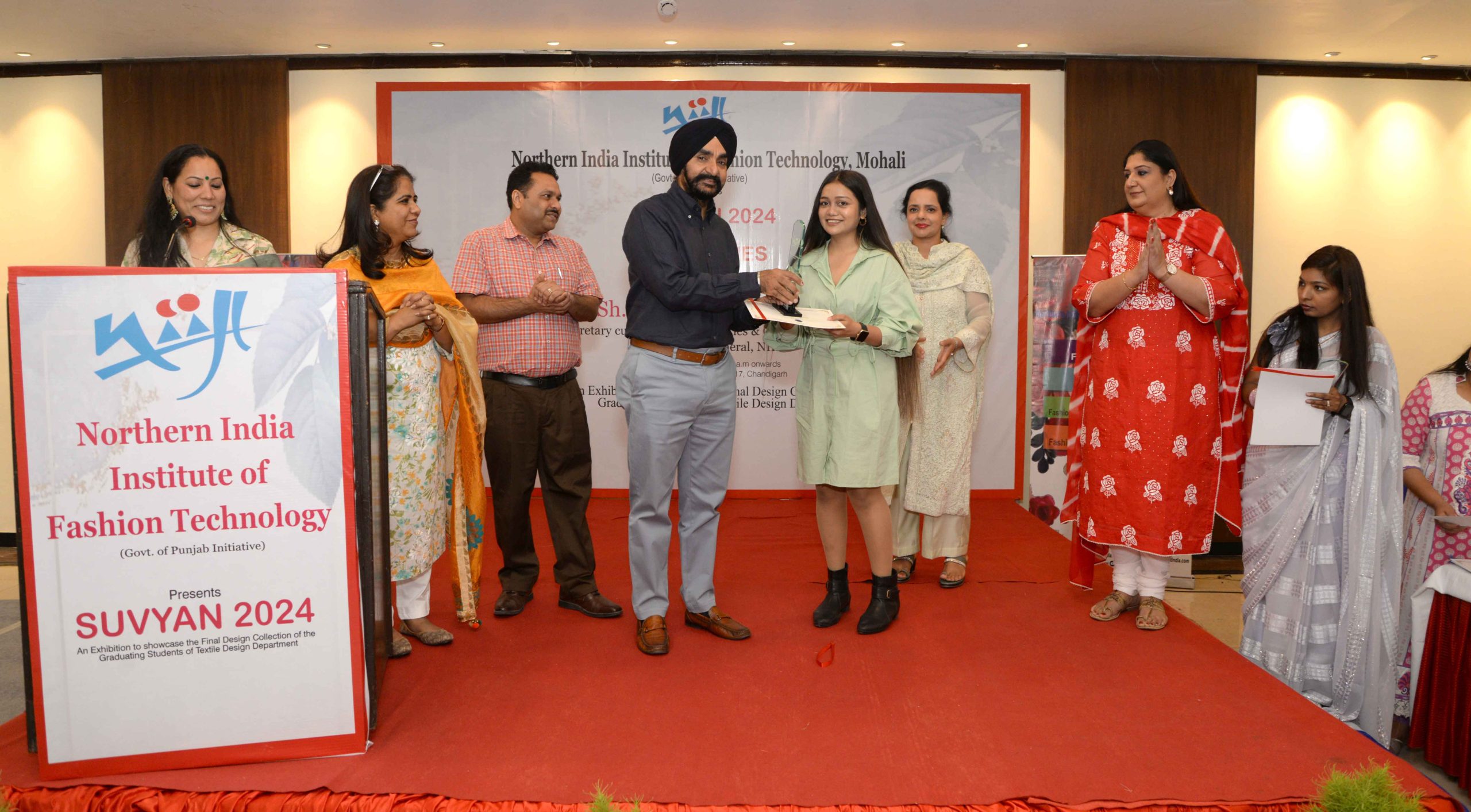 Textile design students of NIIFT showcase creativity at ‘Suvyan 2024 ...